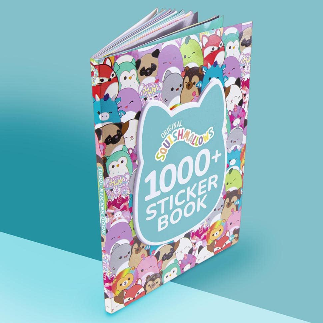 Squishmallows - 1000+ Sticker Book – Pom Pom Store.pe