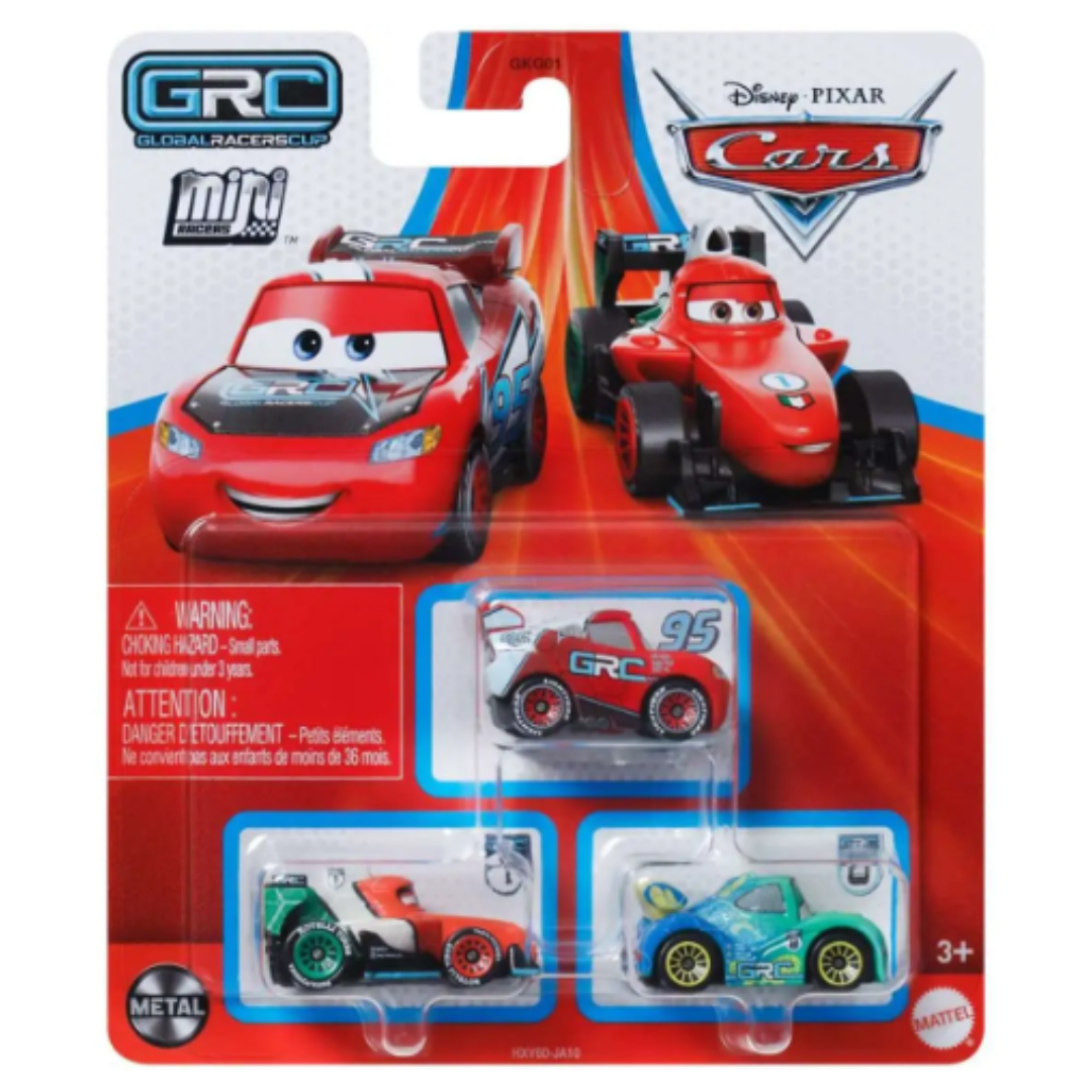 Disney/Pixar Cars Mini Racers - Francesco Bernoulli, Lightning McQueen ...