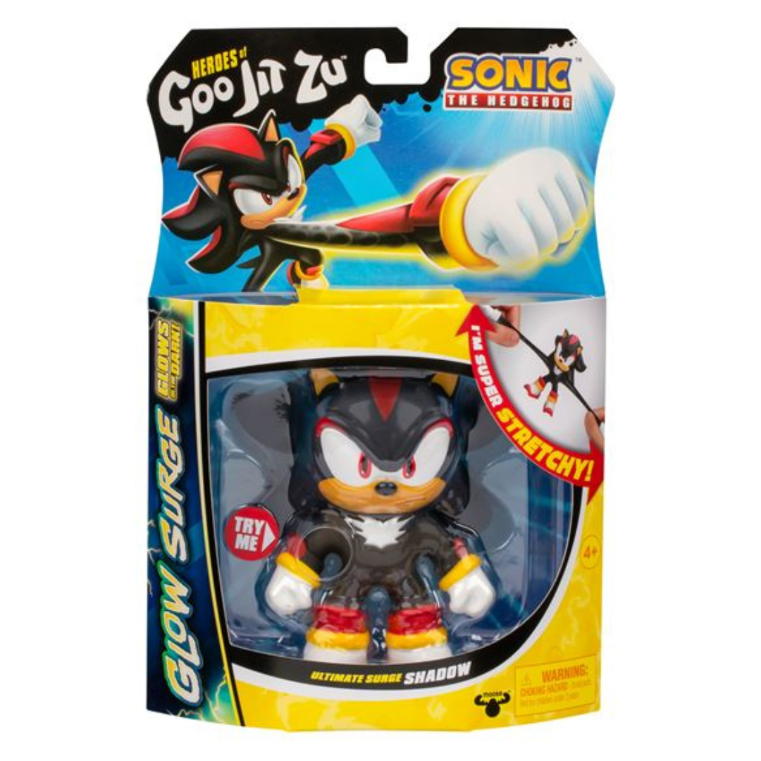 Heroes of Goo Jit Zu Stretchy Shadow the Hedgehog Glow Surge – Pom Pom ...